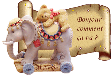 Bonjour, comment ça va